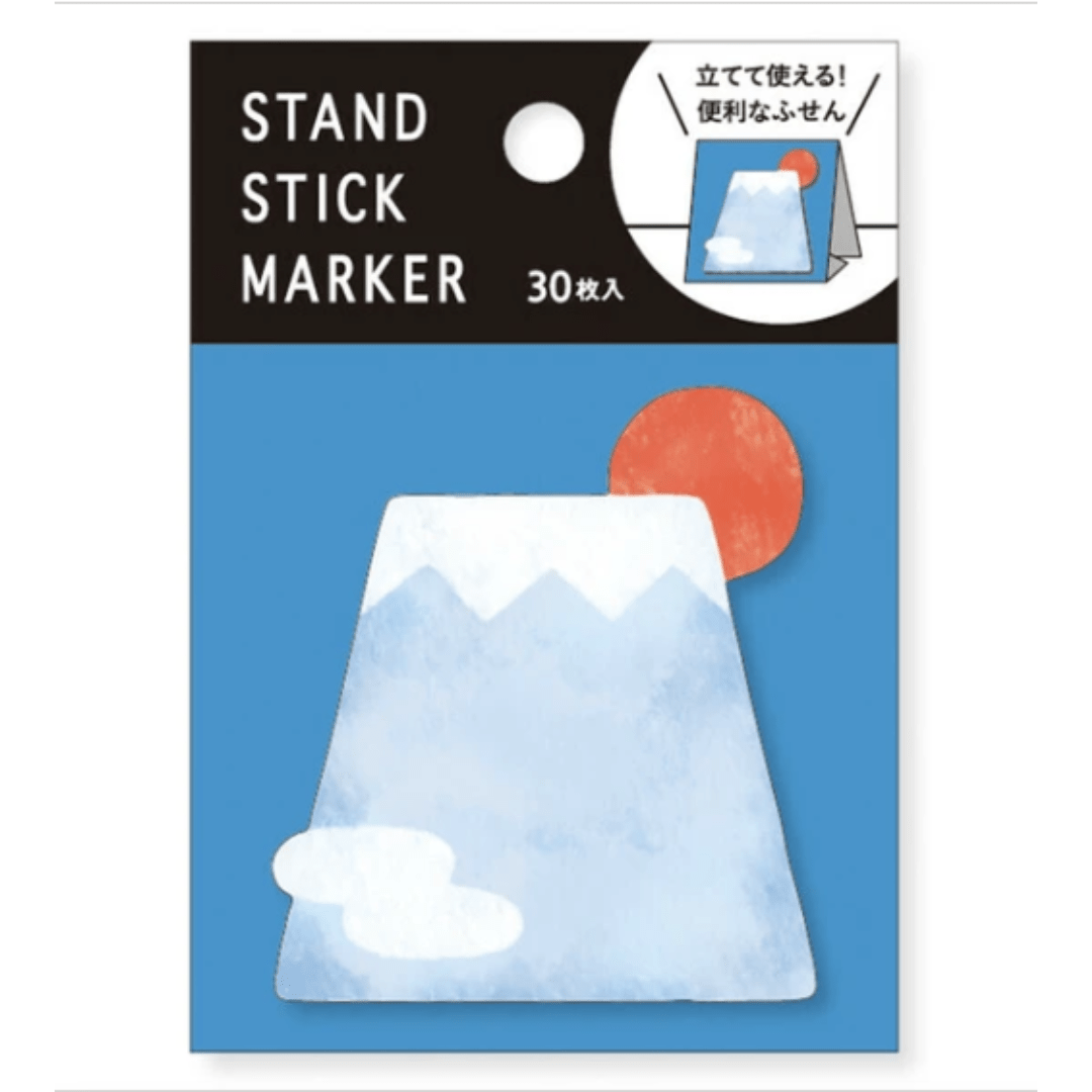 Japanese Sticky Notes Mind Wave | Mount Fuji – millenotes